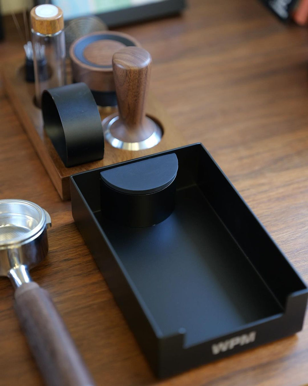 Compact Wooden Organiser with Knock Box – WPM